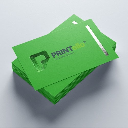 Visitenkarten mit partiellem Lack | Printello - Gedruckte Qualität